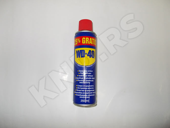 SPREJ ODVIJAČ 250ml WD-40 ENGLESKA - KND Novi Sad